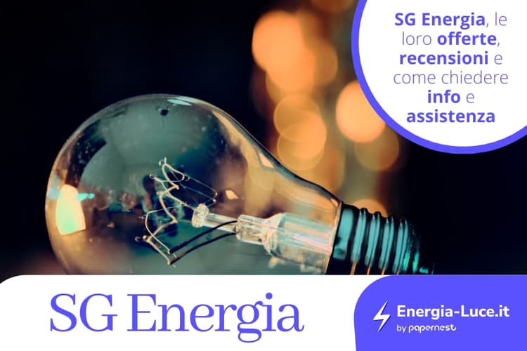 Tutto su SG Energia: Offerte, Contatti e Recensioni degli Utenti